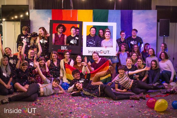 Gift for Rainbow young people. Donate to InsideOUT – The Good Registry